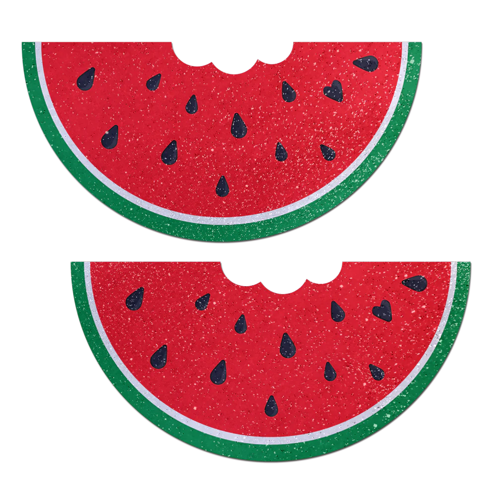 Pastease: Watermelon Slice with a Bite Full Breast Covers Support Tape ...